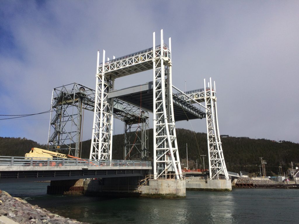 Sir Ambrose Shea Vertical Lift Bridge | RothLochston Constructors | St ...